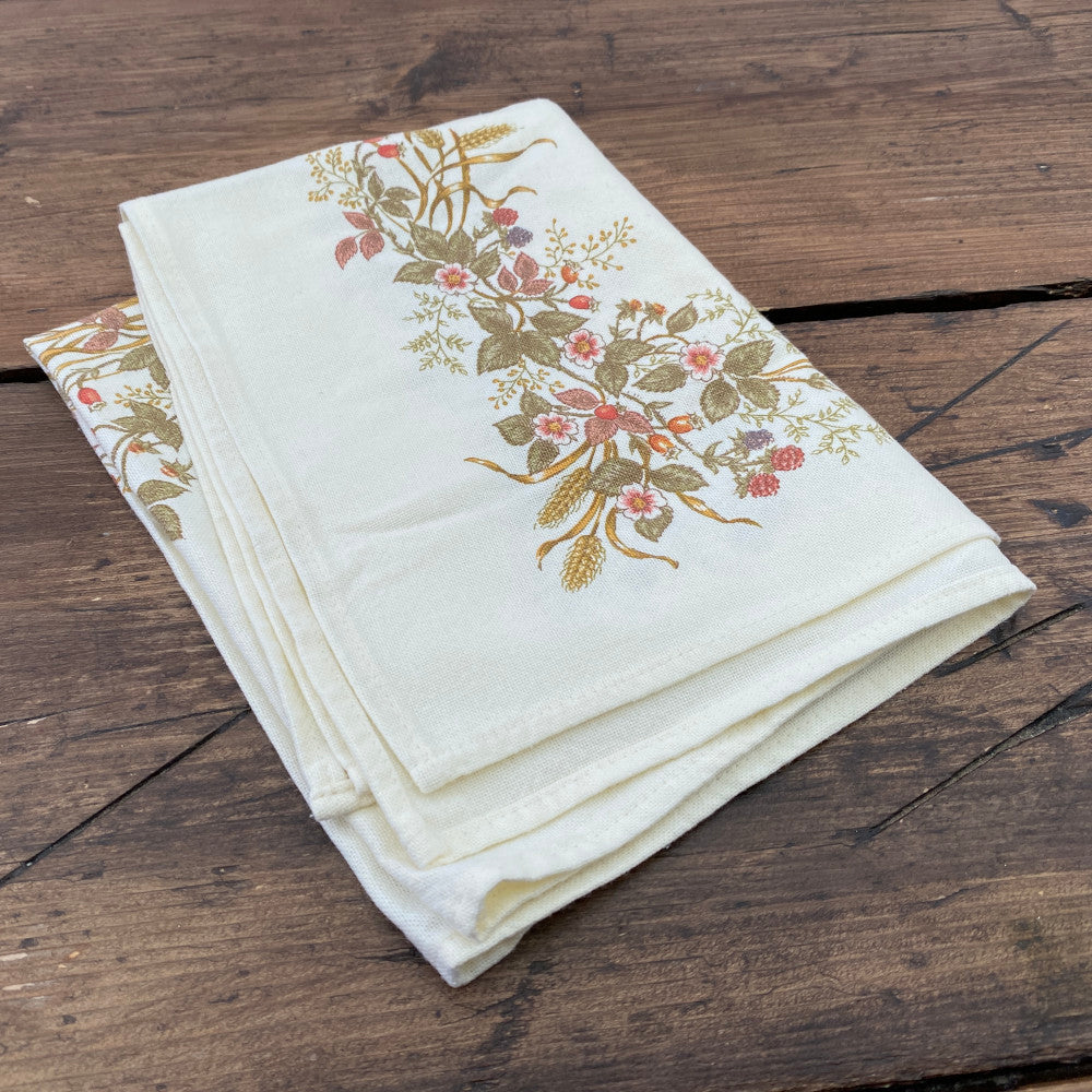 Marks Spencer Harvest Tea Towel Standard Pattern MrPottery marks-spencer-harvest-tea-towel-standard-pattern-mrpottery