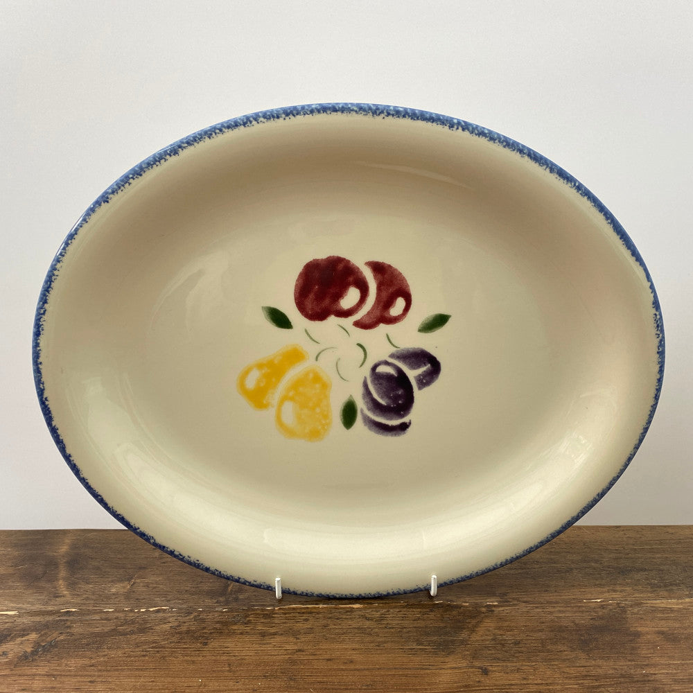 Poole Pottery "Dorset Fruit" Oval Platter, 14.25" (Mixed) – MrPottery