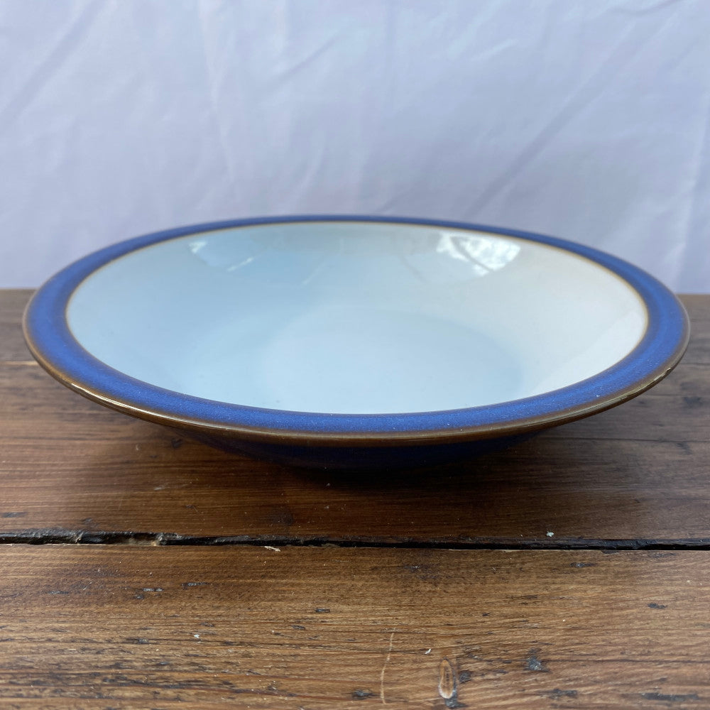 Denby "Imperial Blue" Rimmed Bowl, 8.25 – MrPottery