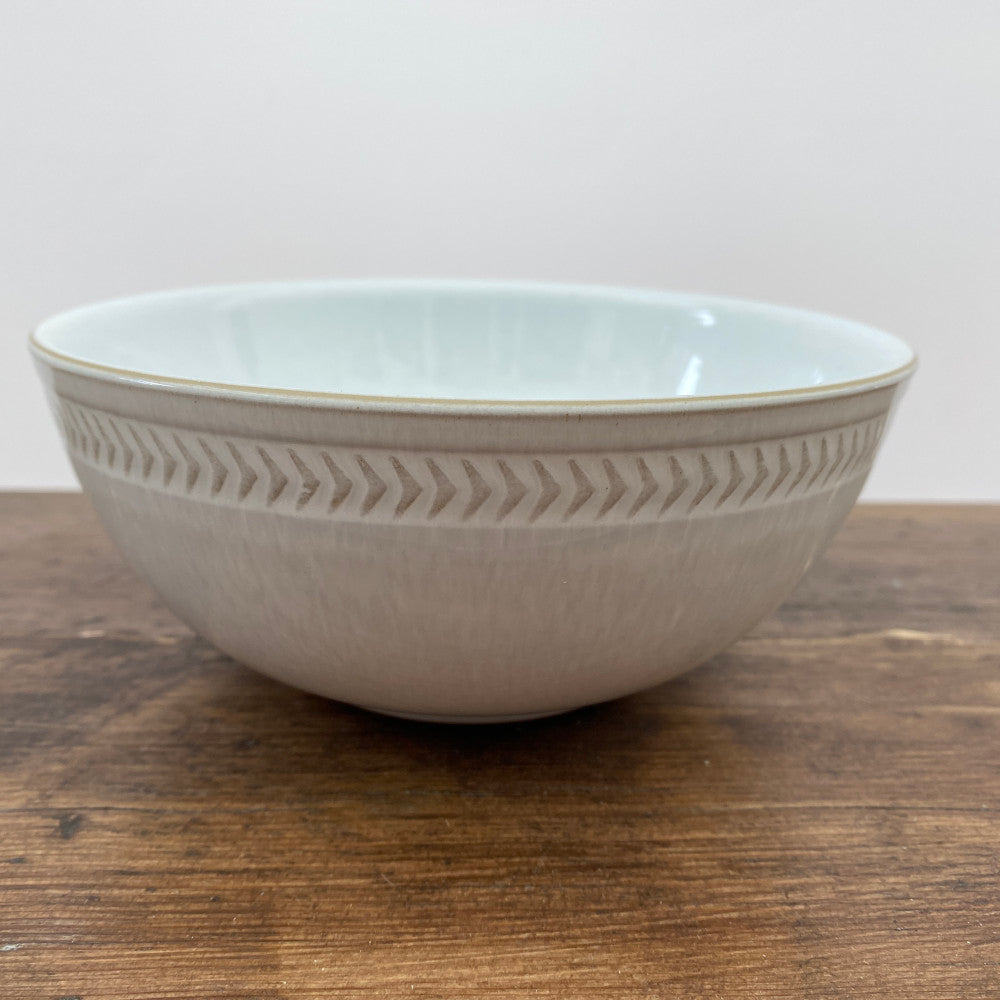 Denby "Natural Canvas" Cereal/Soup Bowl (with Chevron) – MrPottery