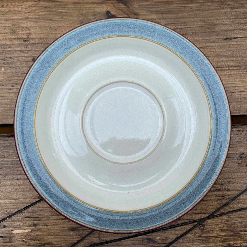Denby "Storm" Tea Saucer, Grey – MrPottery
