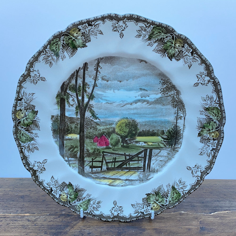 Johnson Bros "The Friendly Village" Dinner Plate (The Hayfield) – MrPottery