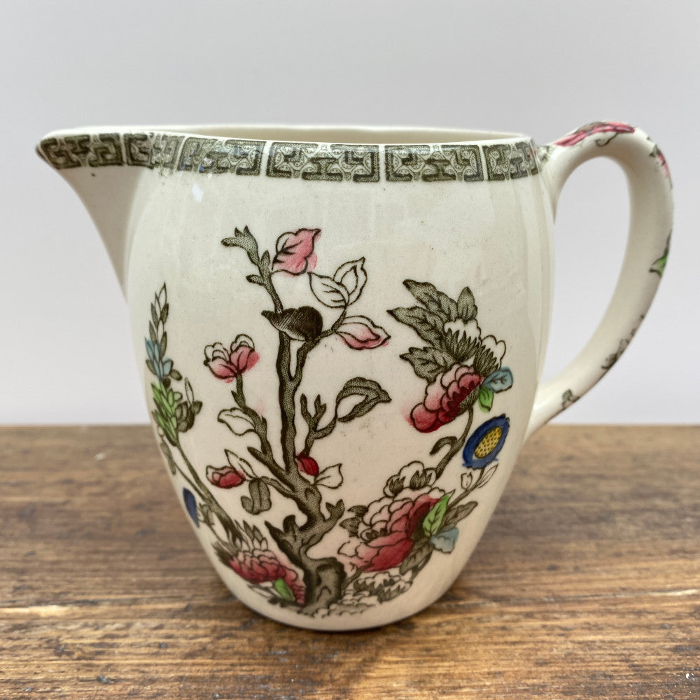 Johnson Bros "Indian Tree" Milk Jug, 0.75 Pints – MrPottery