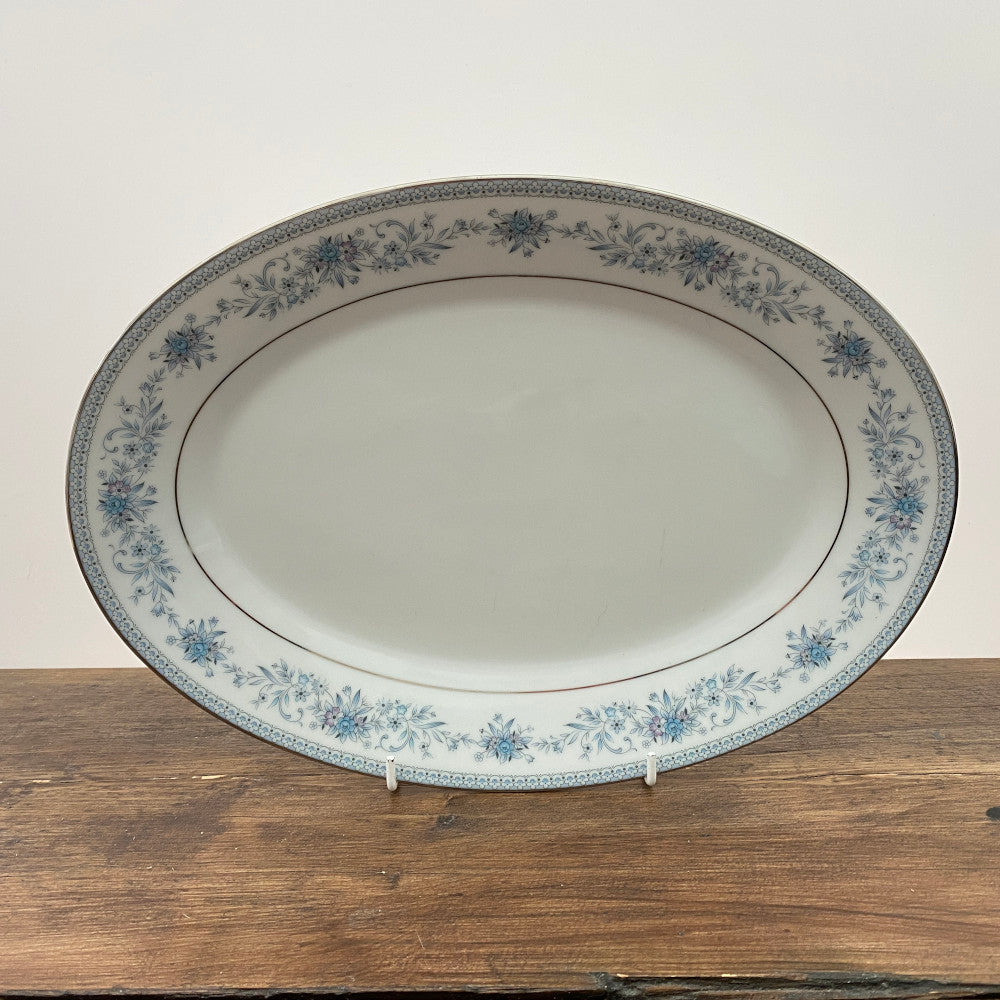 Noritake "Blue Hill" Oval Platter, 12" – MrPottery