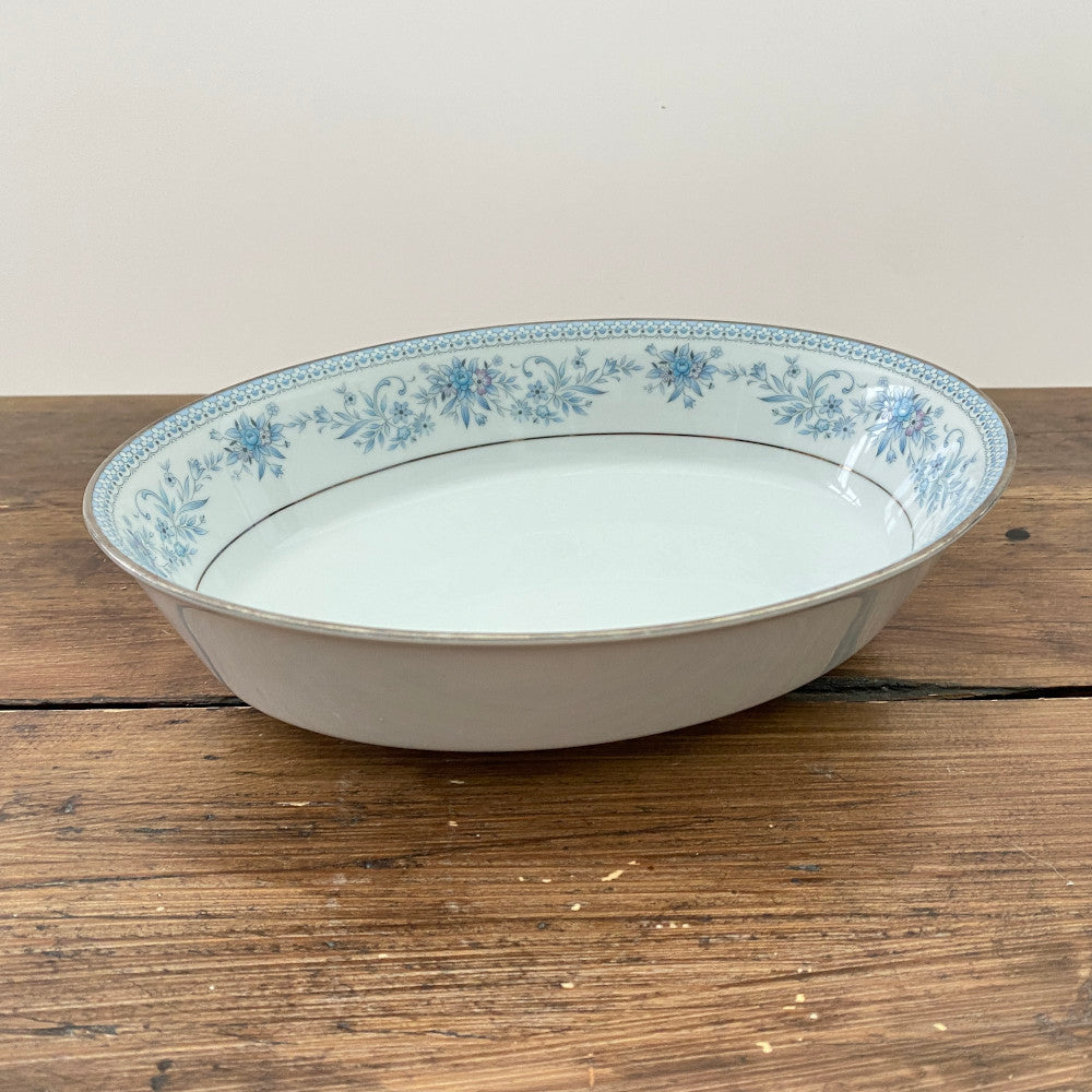Noritake "Blue Hill" Oval Serving Dish – MrPottery