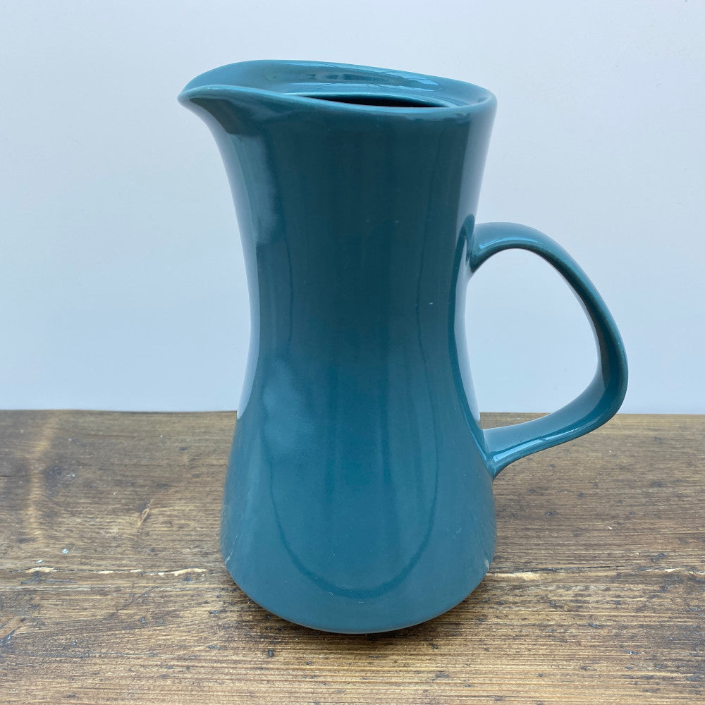 Poole Pottery "Blue Moon" Hot Water Pot (Contour), 1 Pint (Missing Lid ...