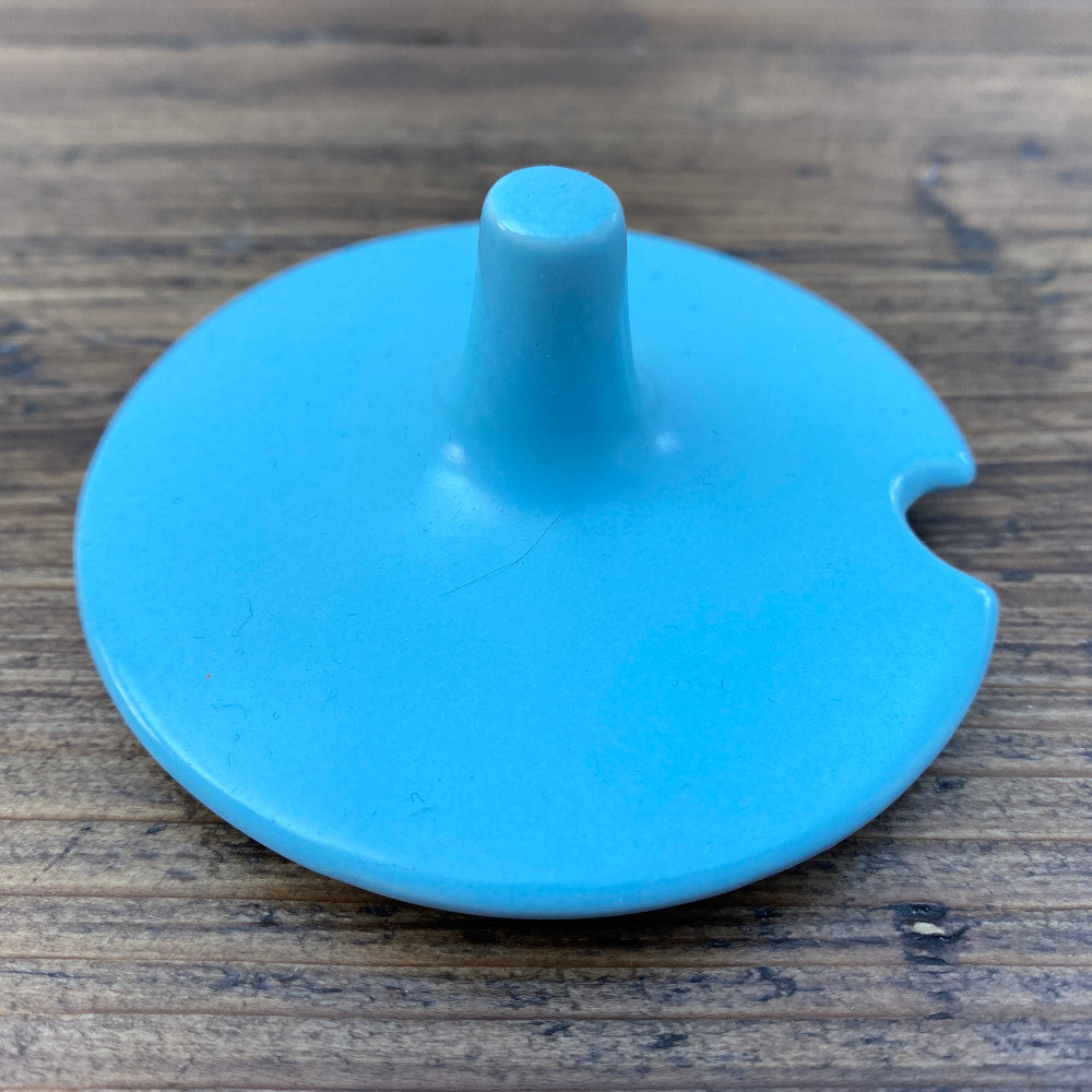 Poole Pottery "Twintone - Sky Blue & Dove Grey (C104)" Jam/Preserve Po ...