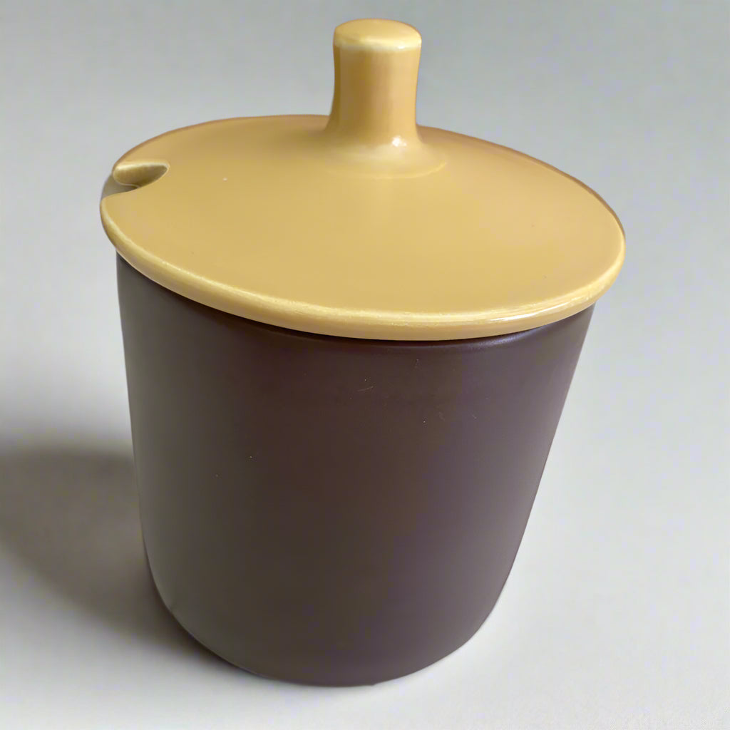 Poole Pottery "Sweetcorn & Brazil (C107)" Jam/Preserve Pot – MrPottery