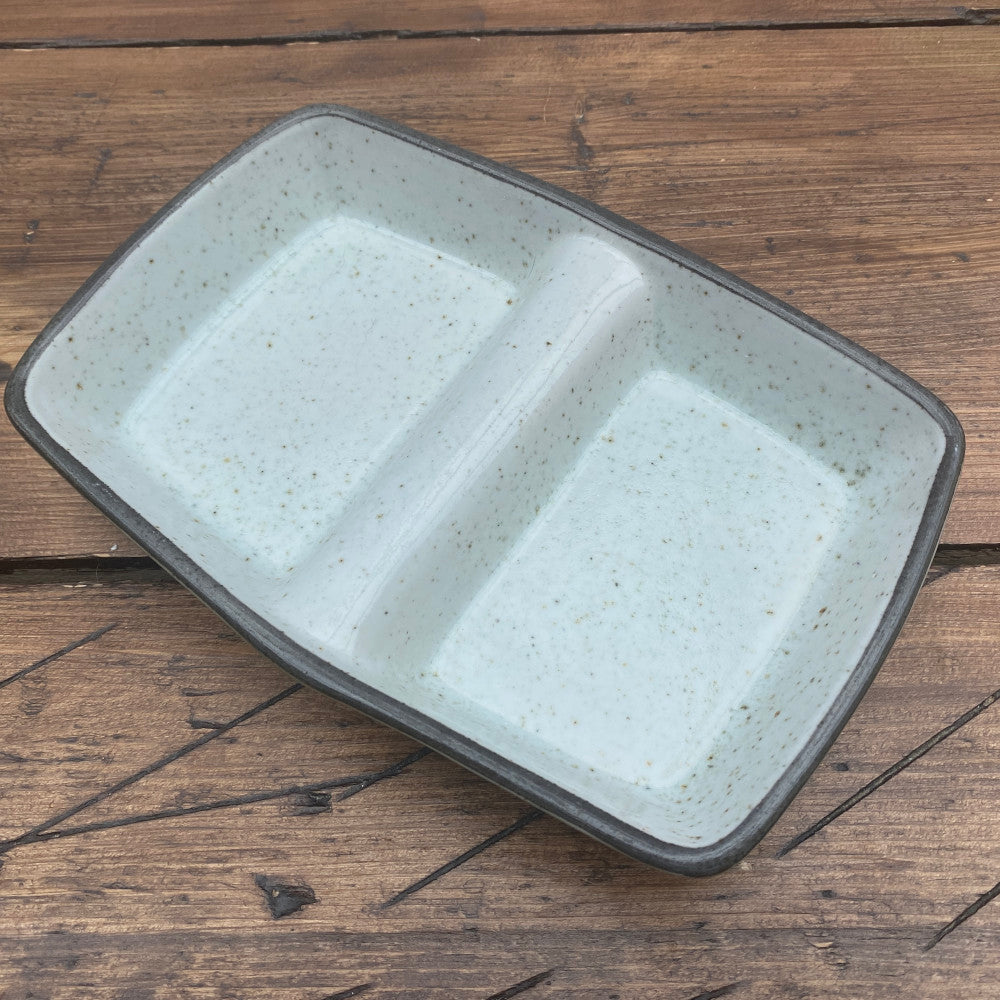 Purbeck Pottery "Rondo" Divided Vegetable Dish – MrPottery