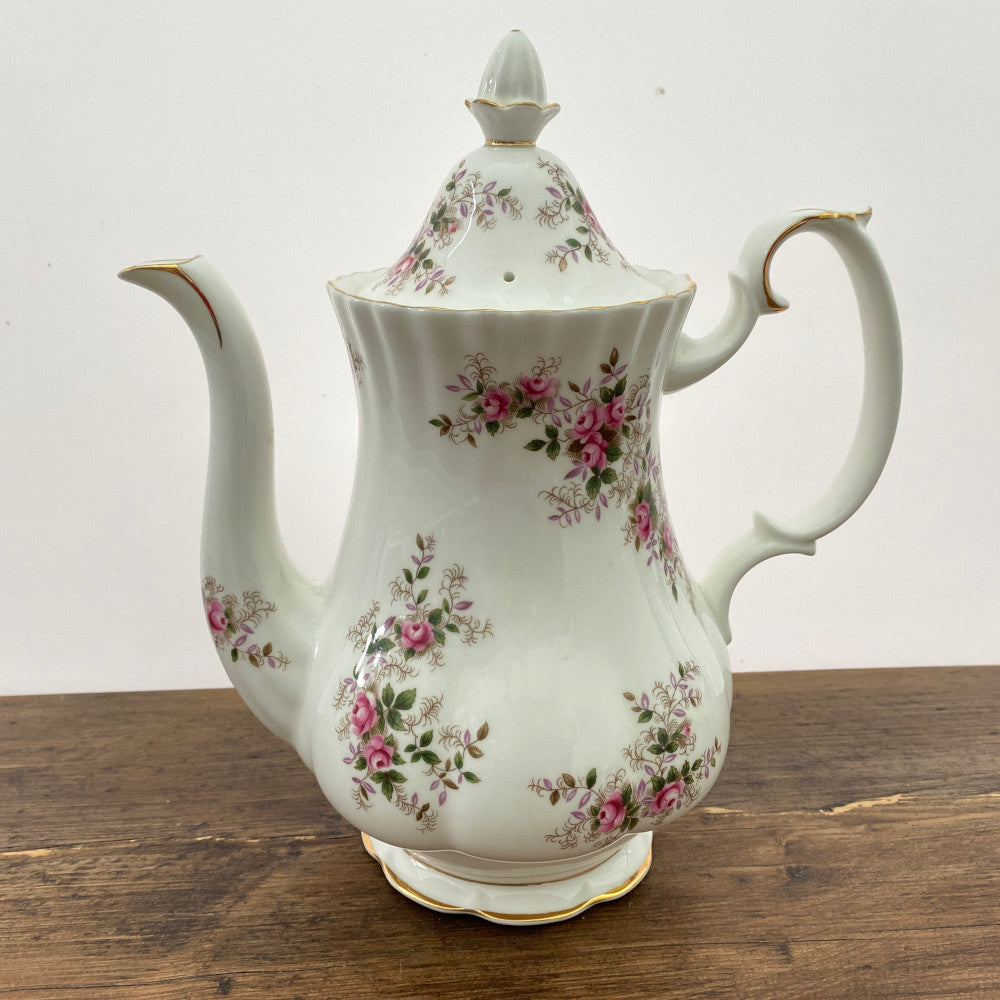Royal Albert "Lavender Rose" Coffee Pot, 2.25 Pints – MrPottery