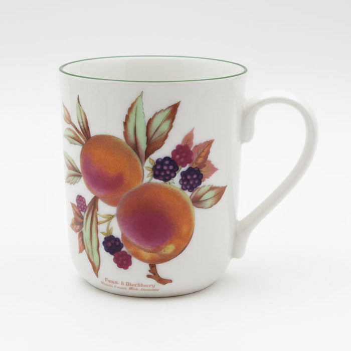 Royal Worcester "Evesham Vale" Mug - (Peach/Blackberries) – MrPottery