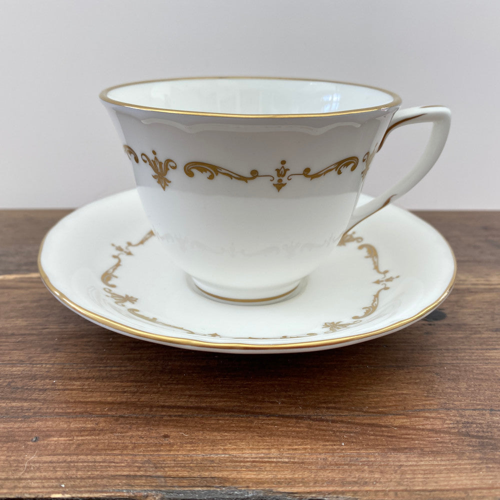 Royal Worcester "Gold Chantilly" Tea Cup – MrPottery