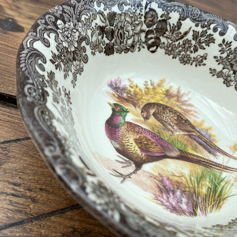 Palissy "Game Series (Birds)" Soup / Cereal Bowl (Pheasant) – MrPottery