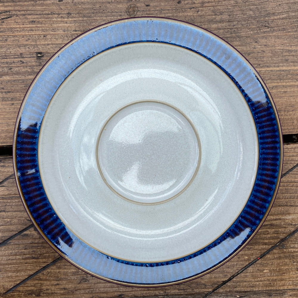 Denby "Storm" Tea Saucer, Plum – MrPottery