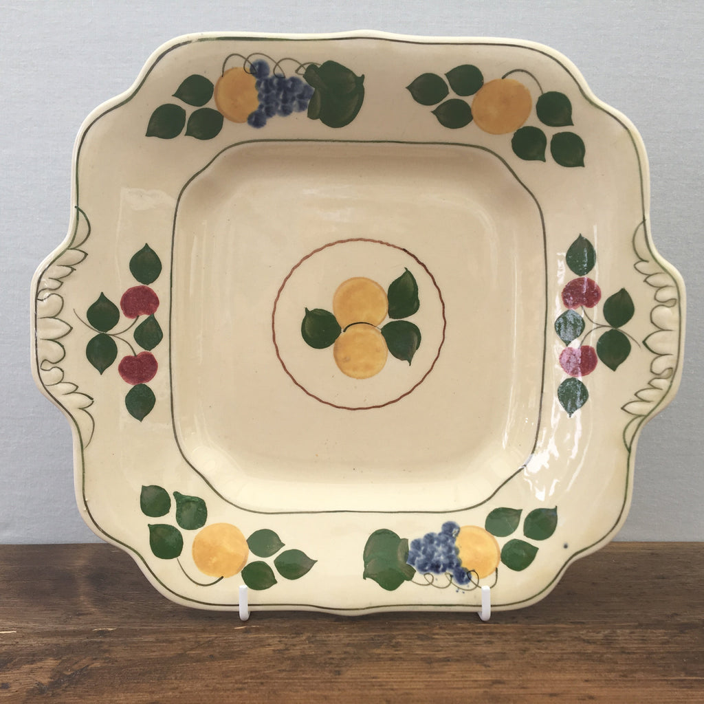 Adams "Titian Ware - Fruit Pattern" Bread & Butter/Cake Serving Plate ...