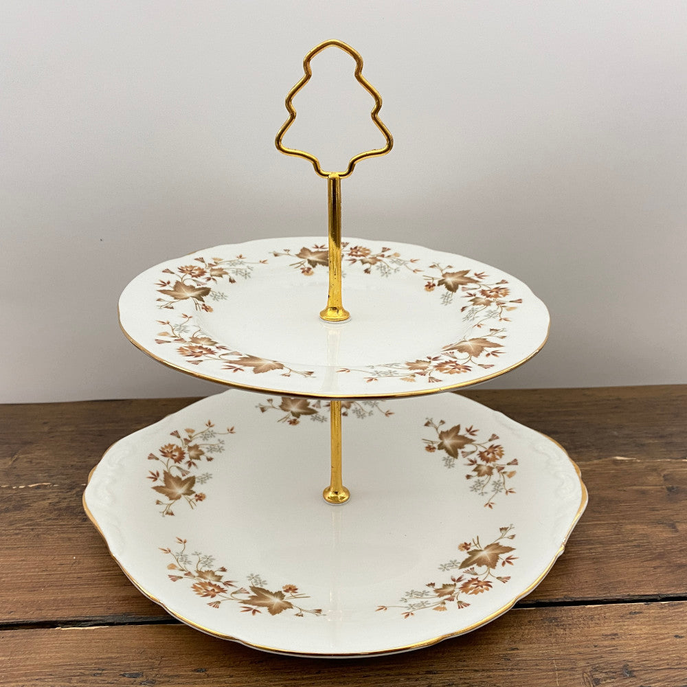 Colclough "Avon" Two Tier Cake Plate (Eared Base) – MrPottery