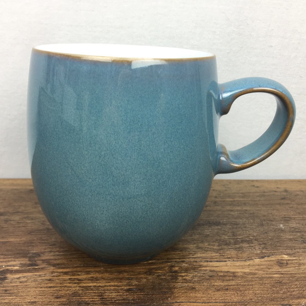 Denby "Azure" Large Curve Mug – MrPottery