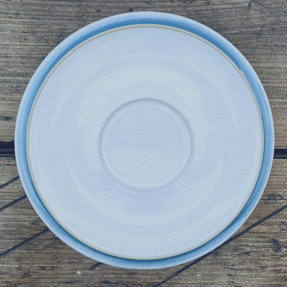 Denby "Blue Jetty" Tea Saucer (Light Blue Rim) – MrPottery