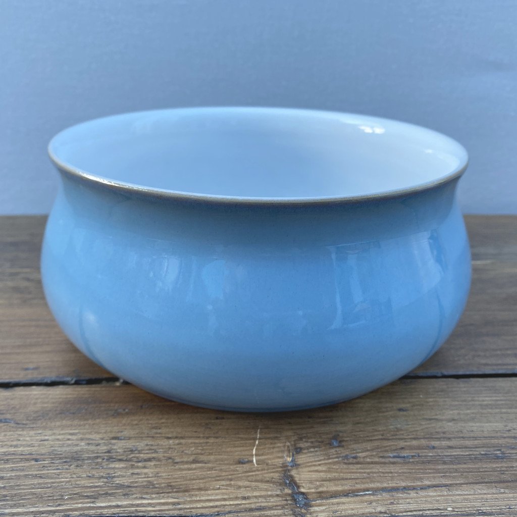Denby "Colonial Blue" Salad / Fruit Serving Bowl – MrPottery