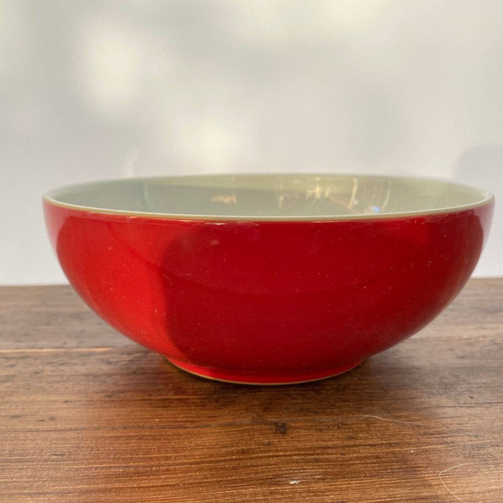 Denby "Everyday Red Salsa" Soup/Cereal Bowl (Grey) – MrPottery