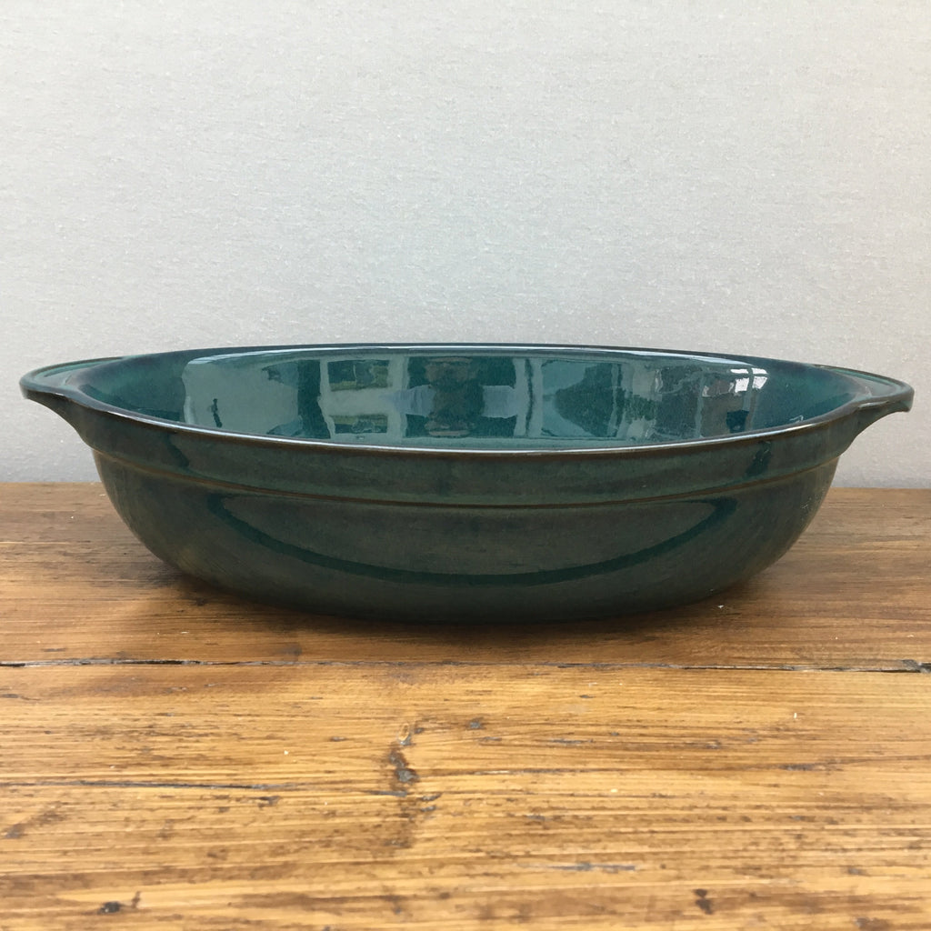 Denby "Greenwich" Oval Eared Serving Dish, 12.5", Round Ears – MrPottery