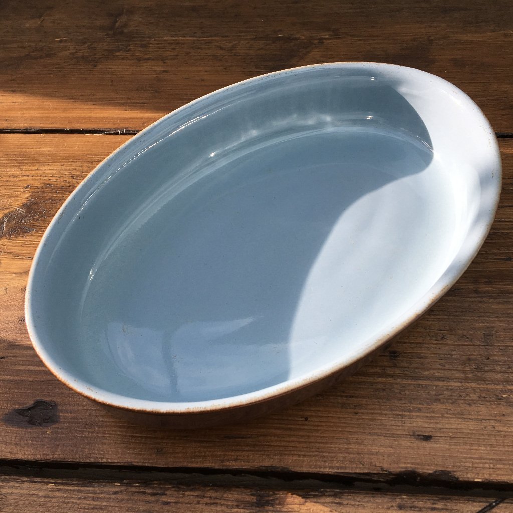 Denby "Homestead Brown" Oval Serving/Roasting Dish, 10.25" – MrPottery