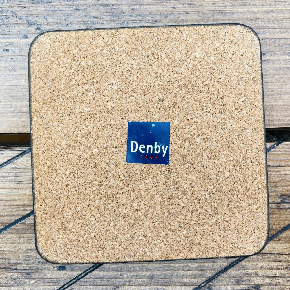 Denby "Jet (Stripes)" Coaster – MrPottery