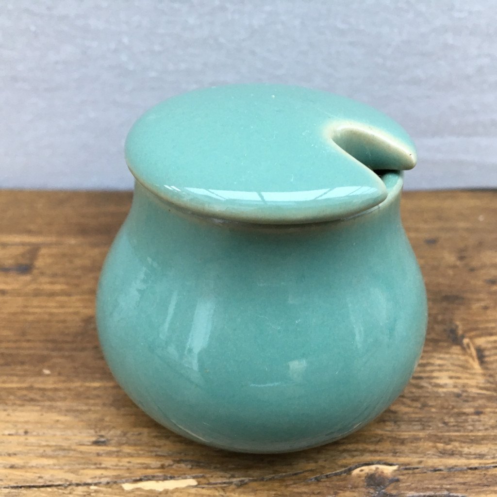 Denby "Manor Green" Mustard Pot – MrPottery