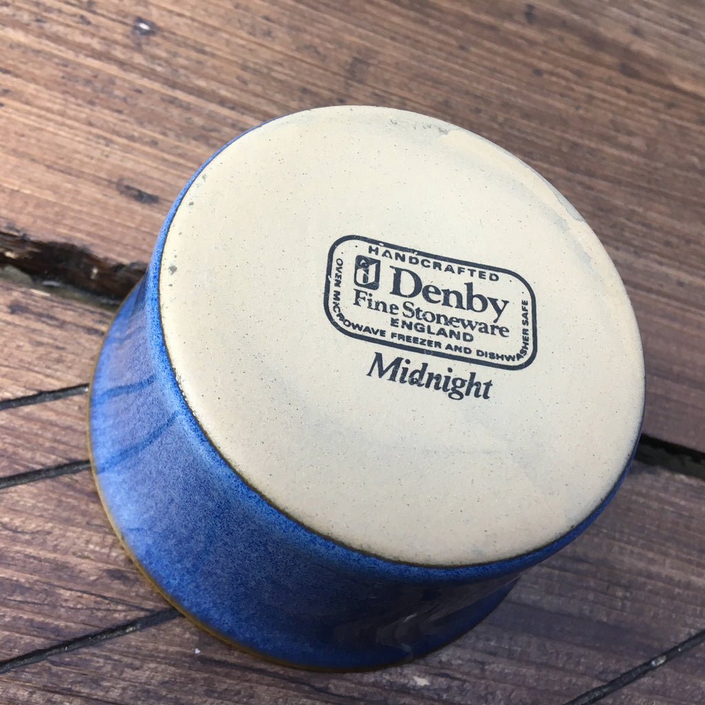 Denby "Midnight" Ramekin (Flat Base) – MrPottery