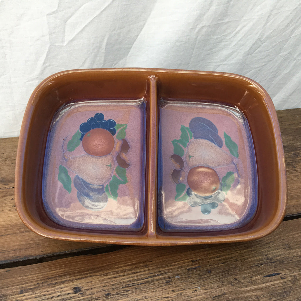 Denby "Orchard" Divided Vegetable Serving Dish – MrPottery