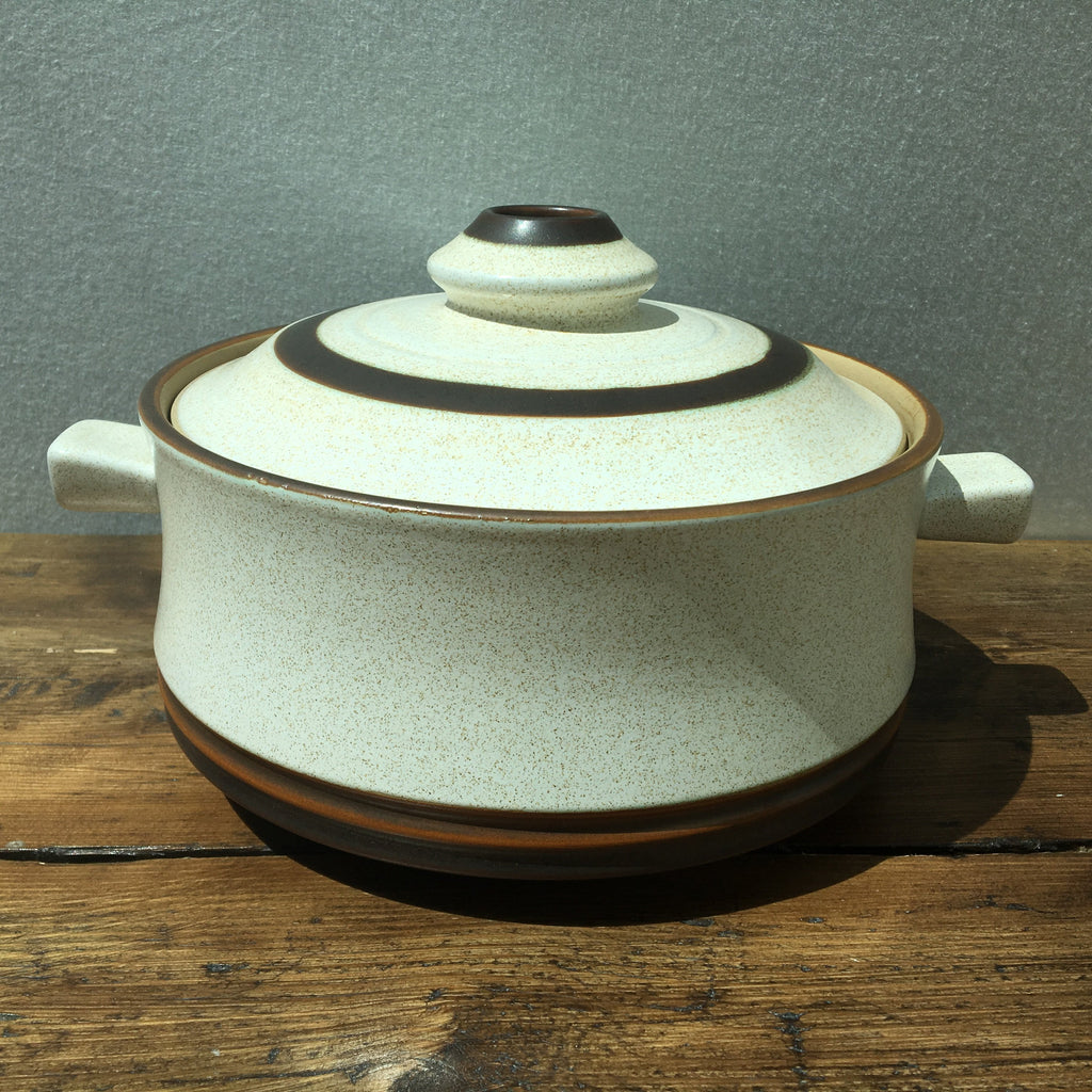 Denby "Potters Wheel (Rust)" Lidded Casserole Dish, 3.5 Pints – MrPottery