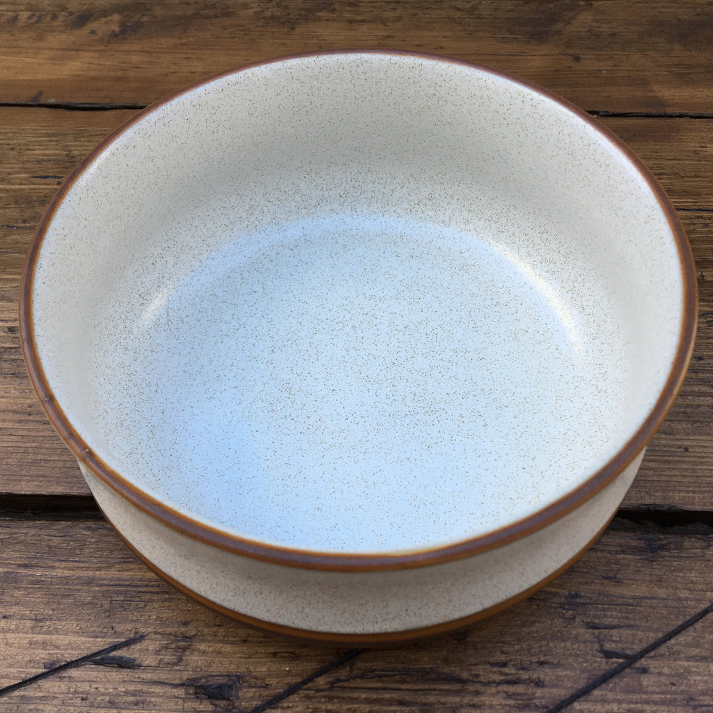 Denby "Potters Wheel (Rust)" Salad/Fruit Serving Bowl, 7.5" – MrPottery