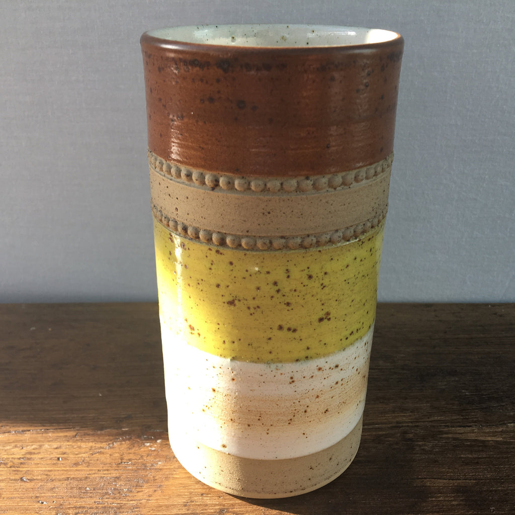 Denby Potters Wheel (Yellow) Tall Pot/Vase – MrPottery