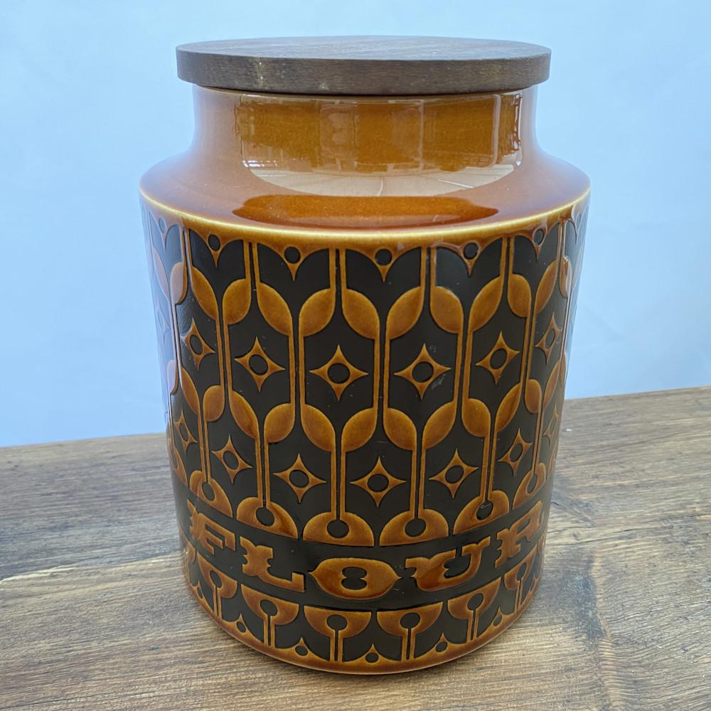 Hornsea "Heirloom (Brown)" Lidded Flour Storage Jar, Large – MrPottery