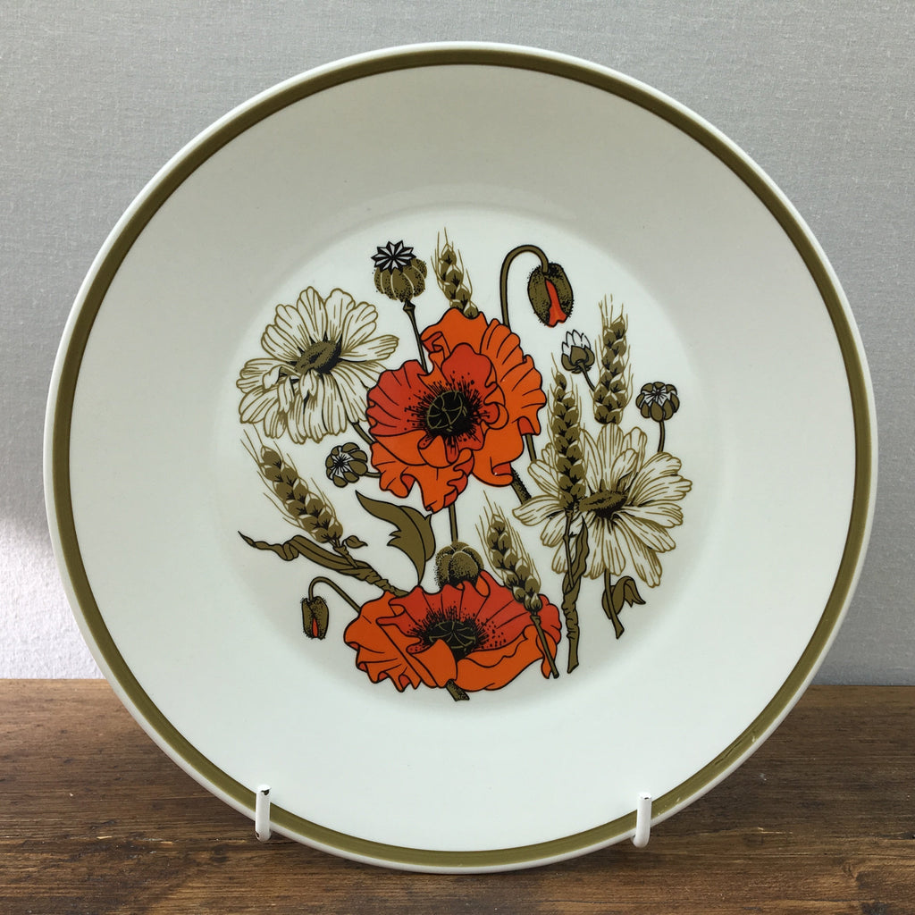 J & G Meakin "Poppy" Starter/Dessert Plate (Wide Rim) – MrPottery