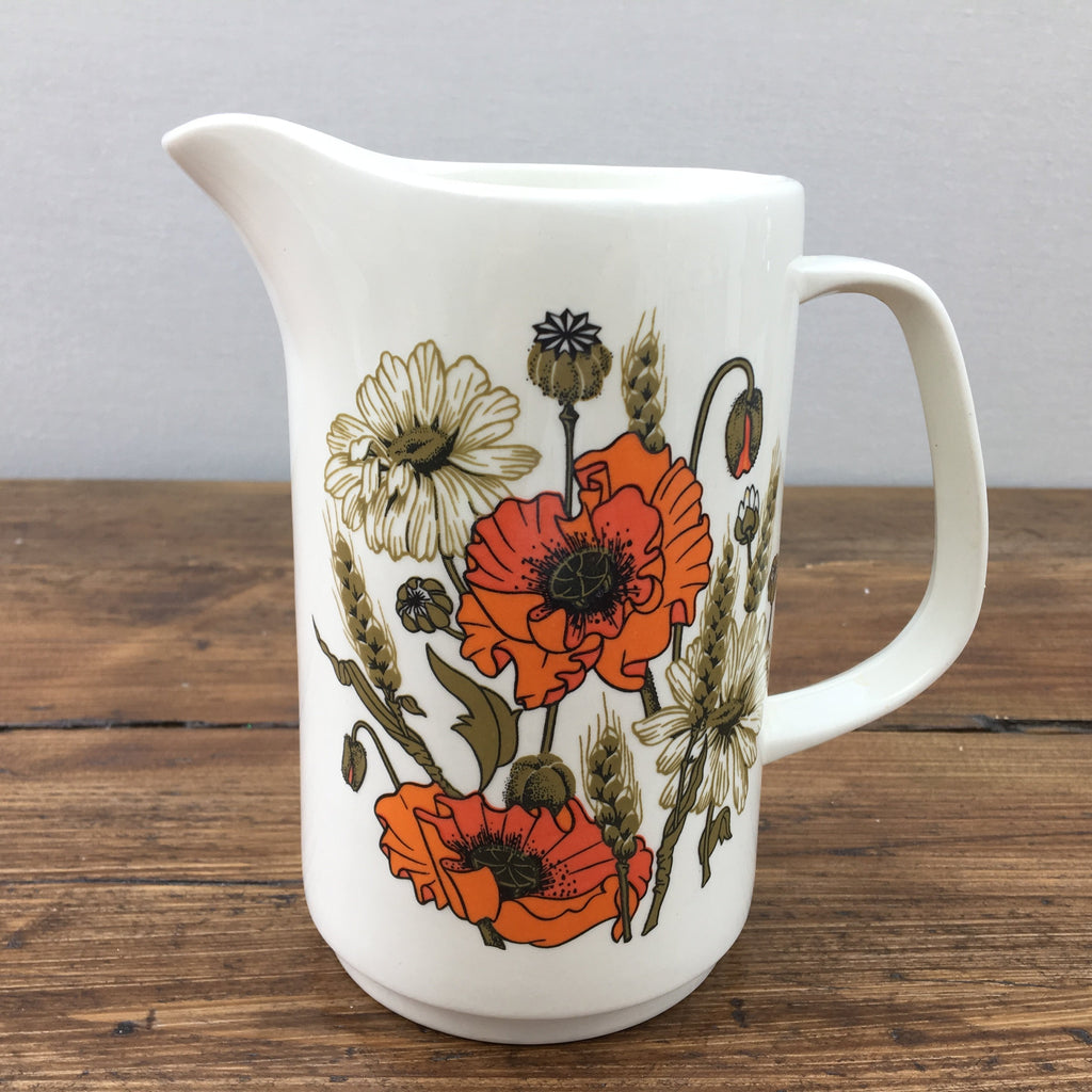 J & G Meakin "Poppy" Jug, 1 Pint (RARE) – MrPottery