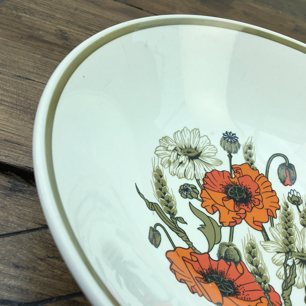 J & G Meakin "Poppy" Salad / Fruit Serving Bowl, 8.25" – MrPottery