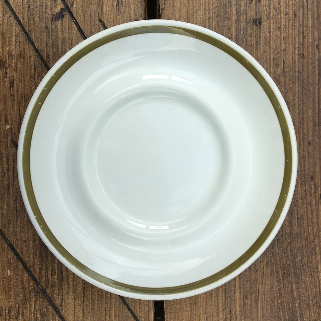 J & G Meakin "Poppy" Tea Saucer, Raised Well – MrPottery