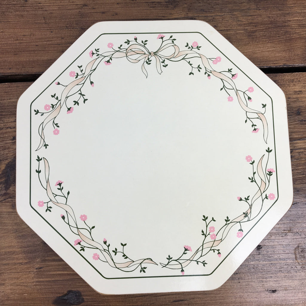 Johnson Bros "Eternal Beau" Place Mats, Boxed Set of 6, Octagonal ...