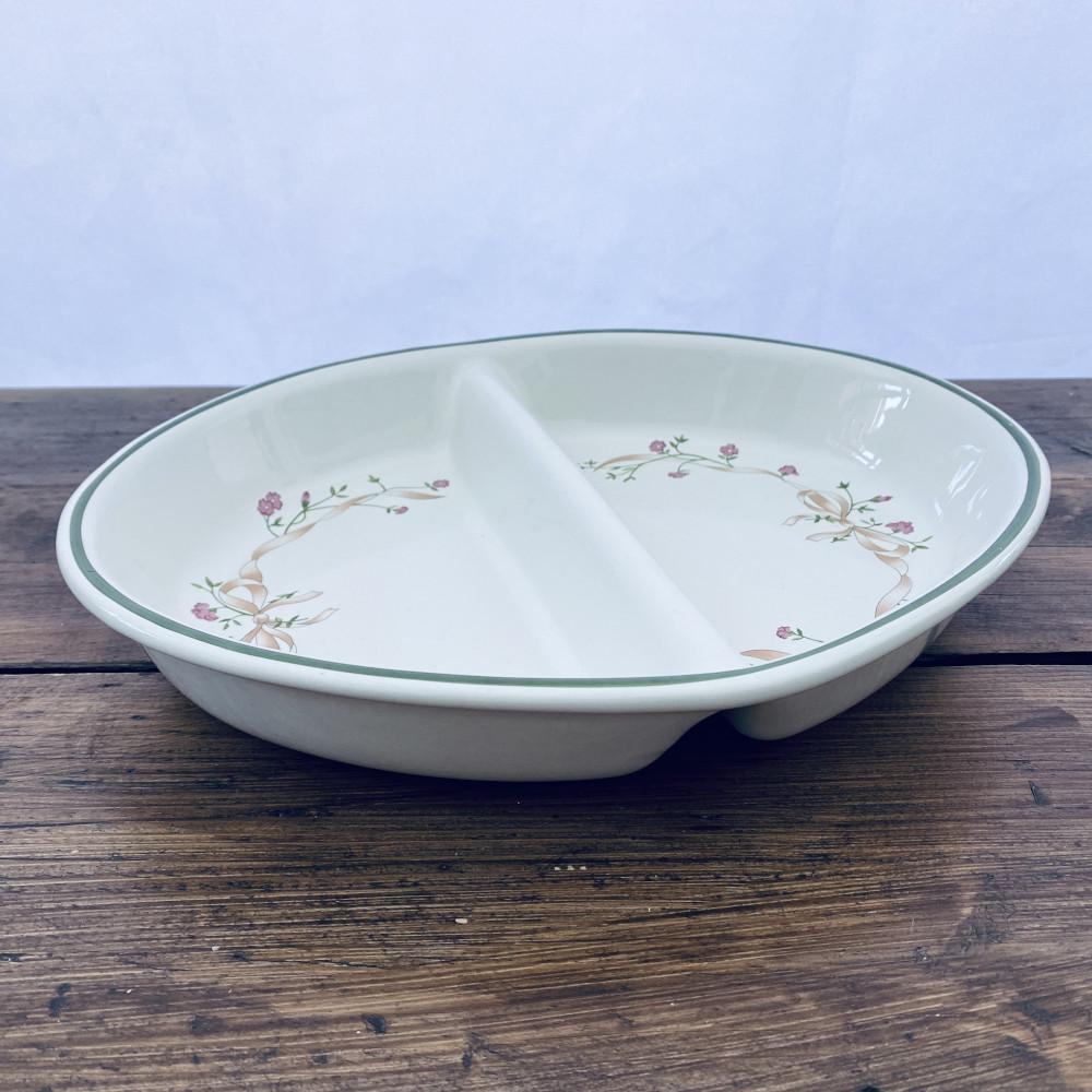 Johnson Bros "Eternal Beau" Oval Divided Serving Dish – MrPottery