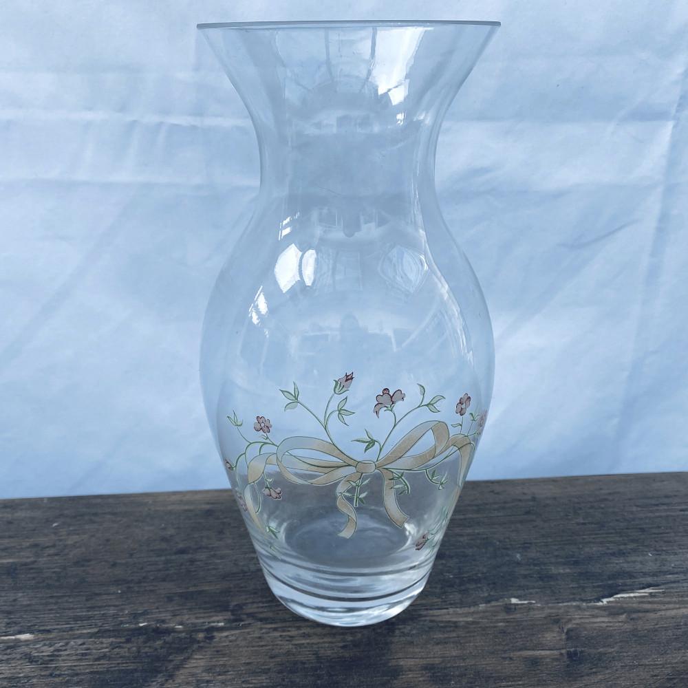 Johnson Bros "Eternal Beau" Glass Vase, 10" - RARE – MrPottery