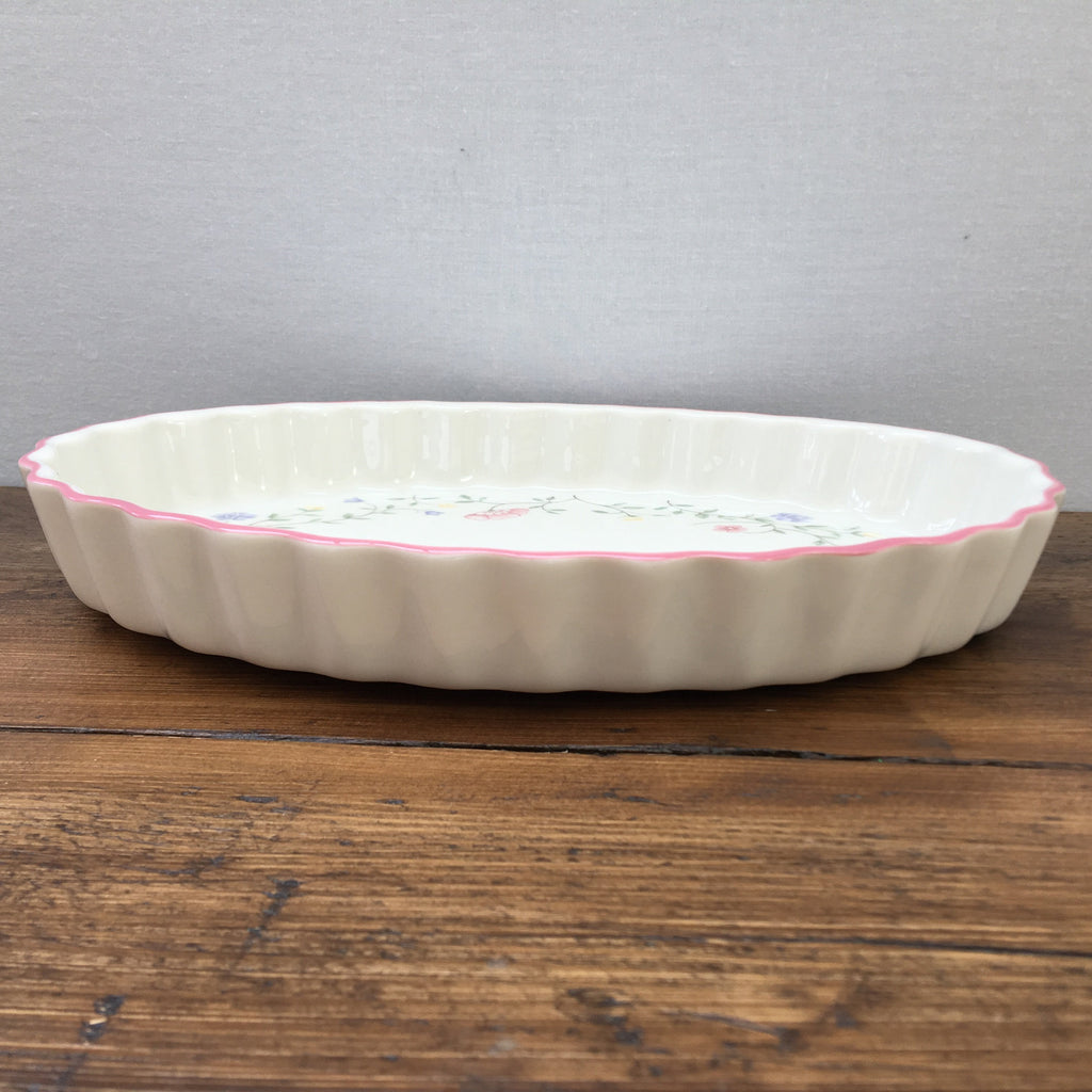 Johnson Bros "Summer Chintz" Oval Oven Dish, Fluted – MrPottery