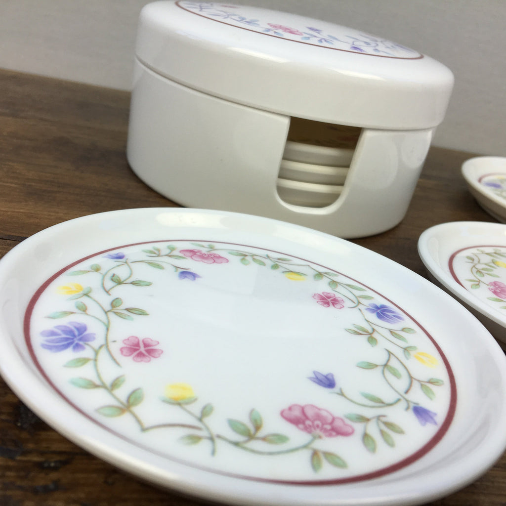 Johnson Bros "Summer Chintz" Boxed Coaster Set (Melamine) – MrPottery