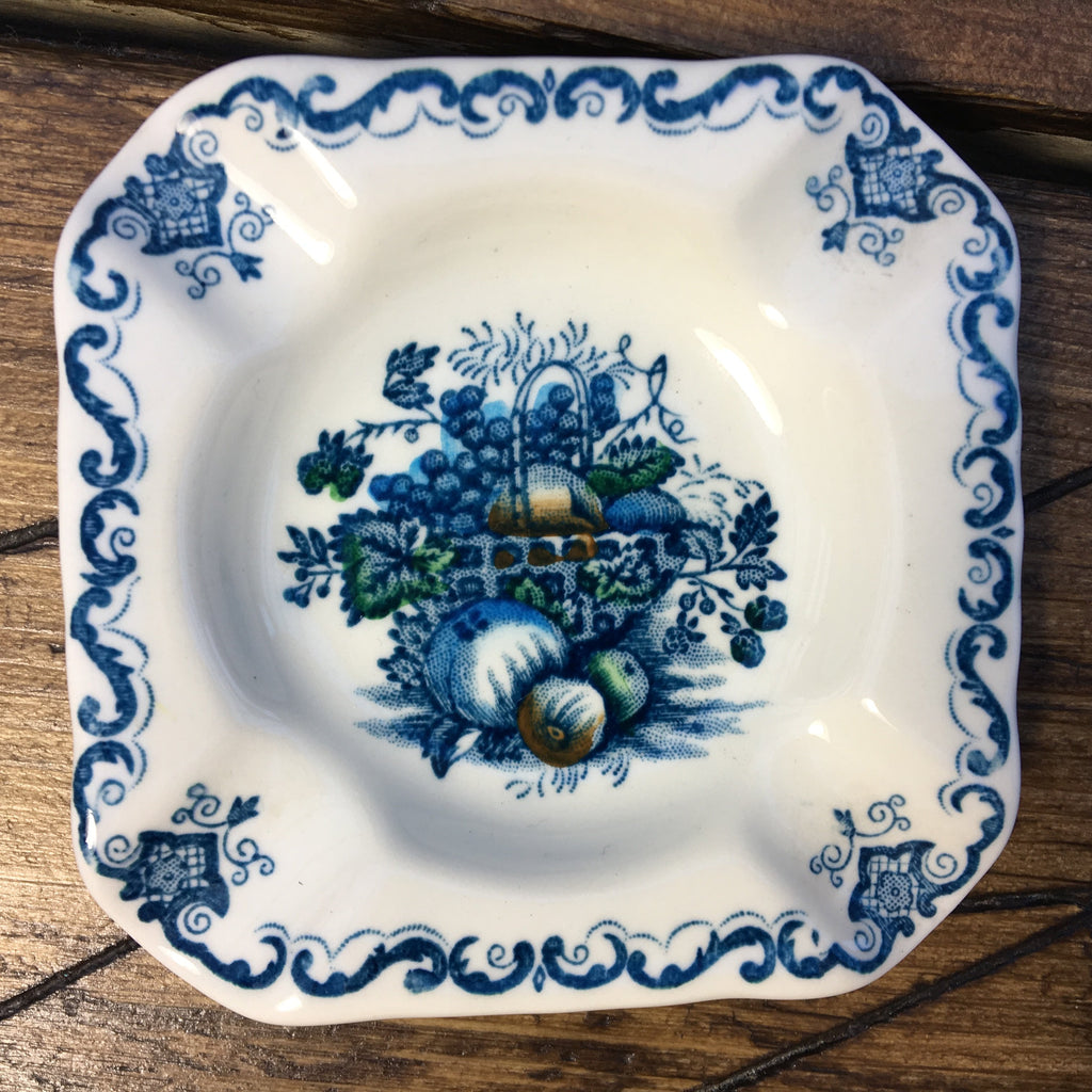 Masons "Fruit Basket (Blue)" Ashtray – MrPottery