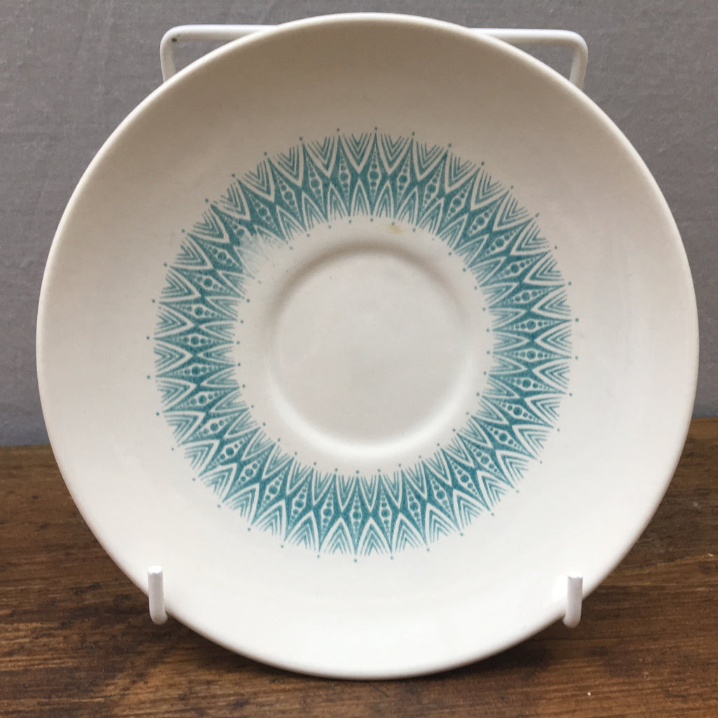 Poole Pottery "Arabesque (Blue)" Tea Saucer – MrPottery