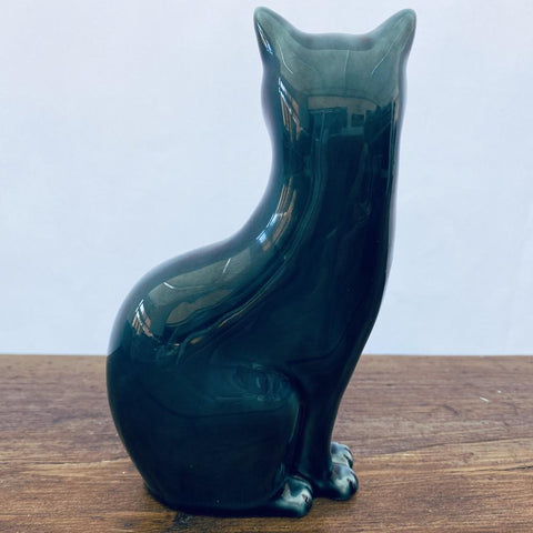 Poole Pottery "Blue Dolphin Glaze" Cat (Small) – MrPottery