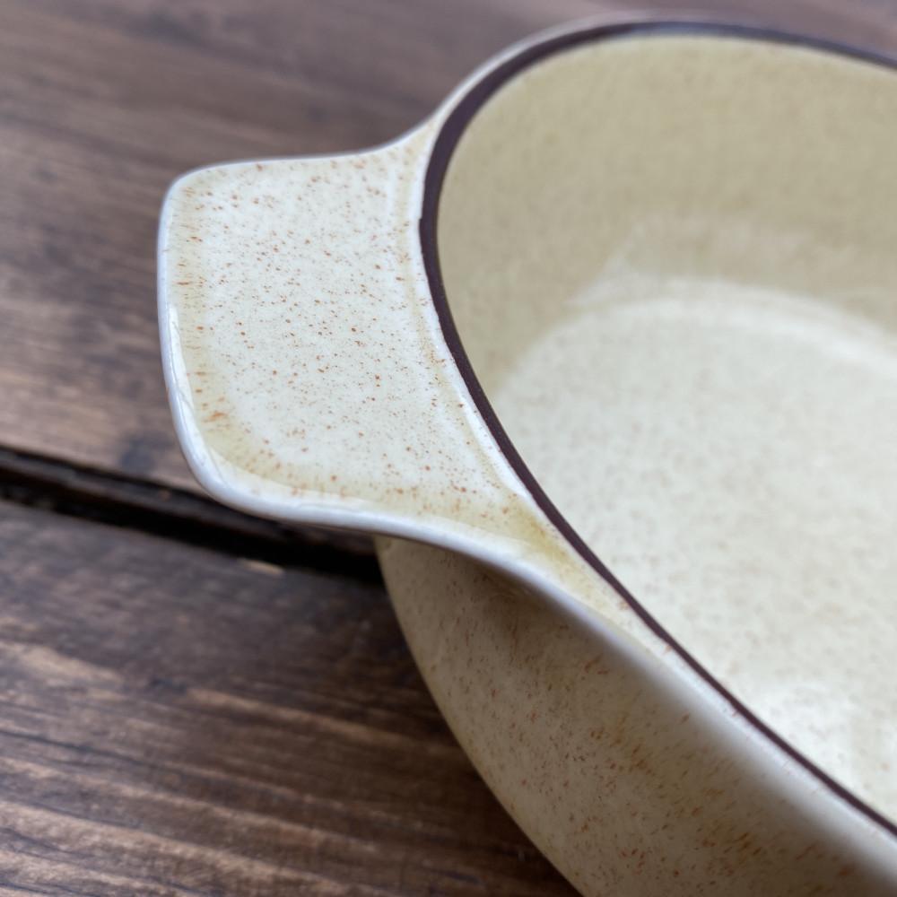 Poole Pottery "Broadstone" Soup Bowl, Lugged Handles (Large Lug ...