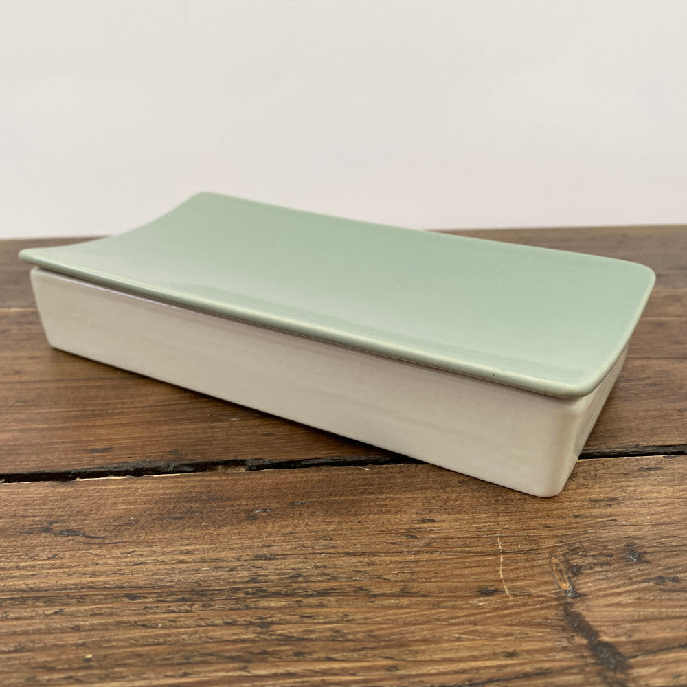 Poole Pottery "Celadon" Cigarette Box - RARE – MrPottery