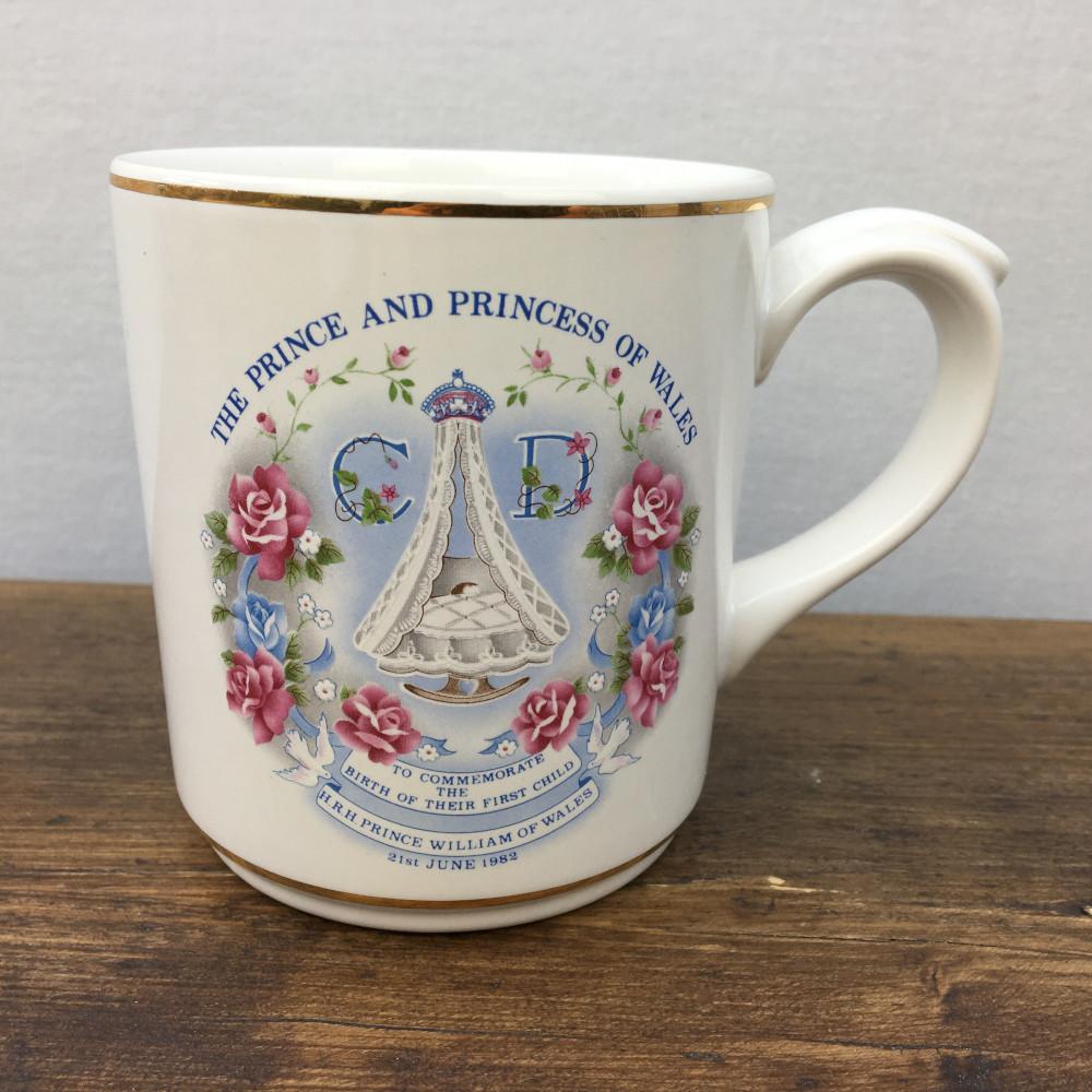 Poole Pottery "Mugs - Miscellaneous" Prince William Commemorative Mug ...