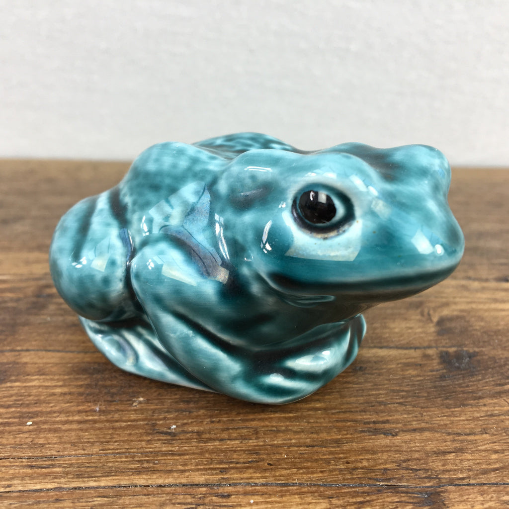 Poole Pottery "Blue Dolphin Glaze" Toad – MrPottery